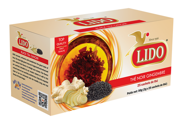 LIDO Ginger Tea (25pcs) – Janus Services B.V.